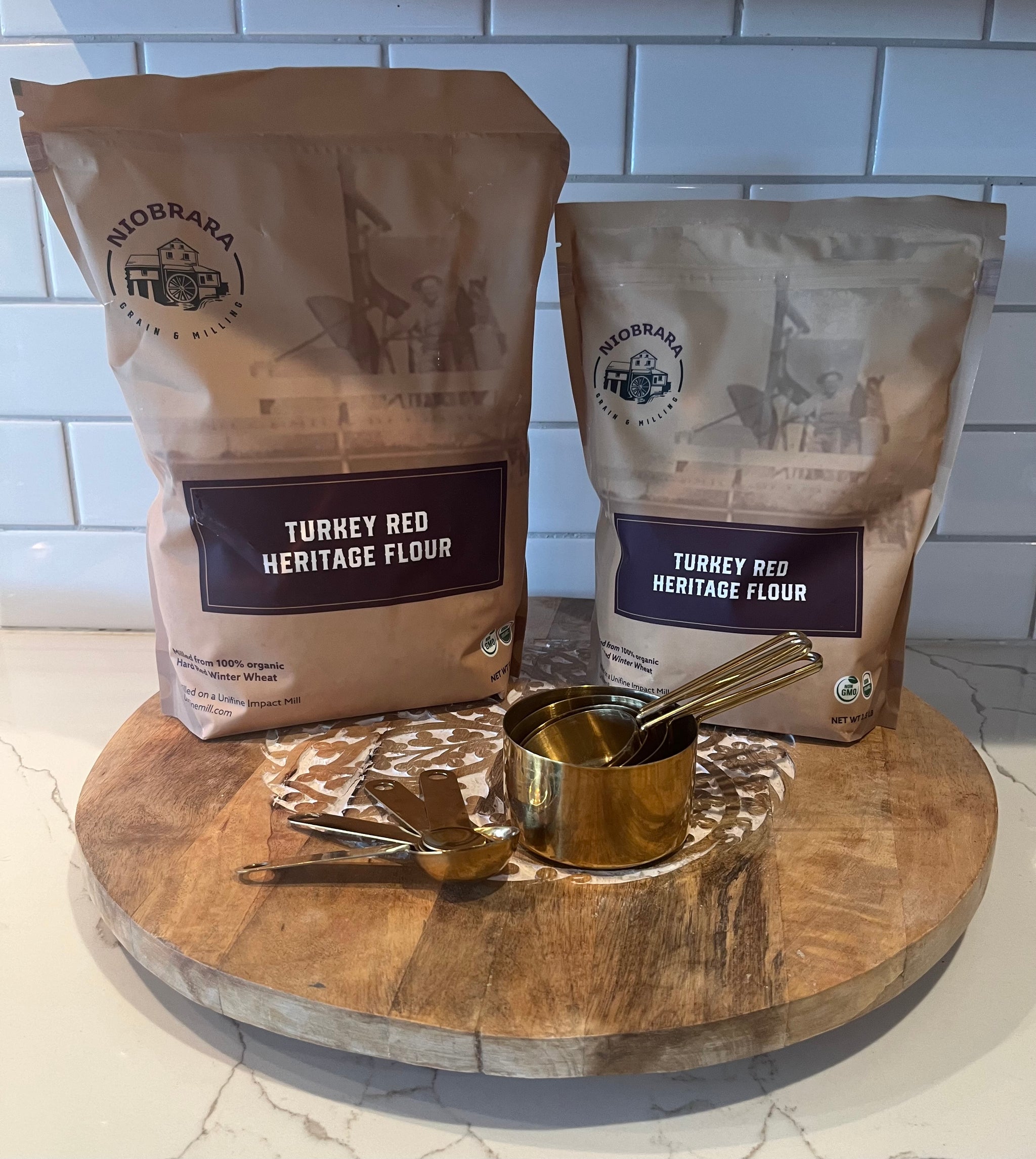 100% Organic Turkey Red Heritage Flour – Niobrara Grain and Milling